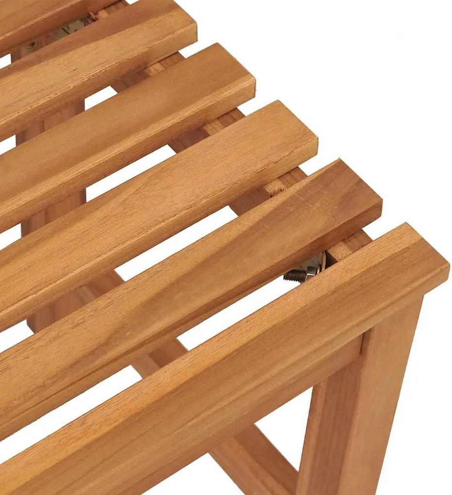 Zahradní lavice 114 cm masivní teakové dřevo 316626