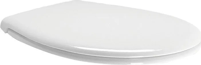 GSI CLASSIC retro WC sedátko, Soft Close, bílá/chrom MSC87CN11