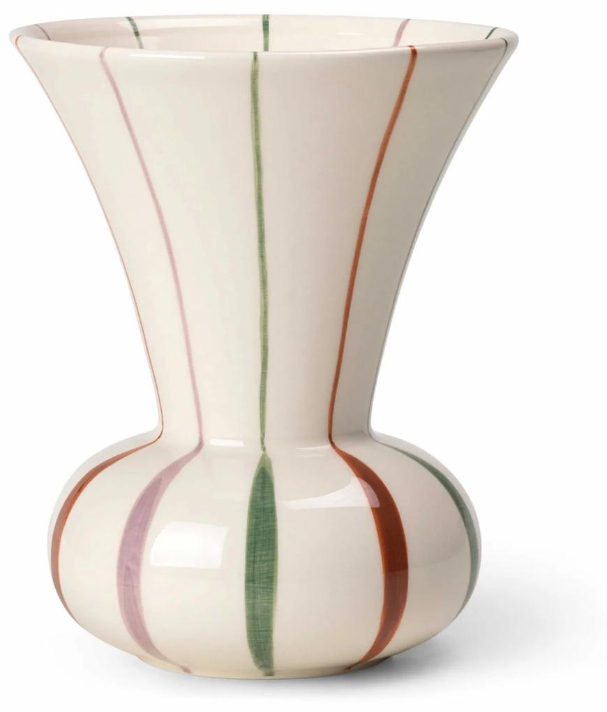 KÄHLER Keramická váza Signature, bílá barva, keramika