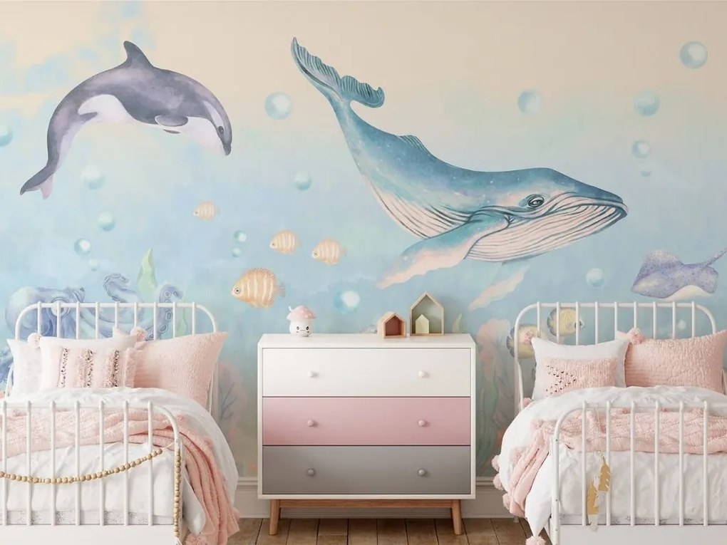 Velkoplošná tapeta mural OCEÁN do dětského pokoje