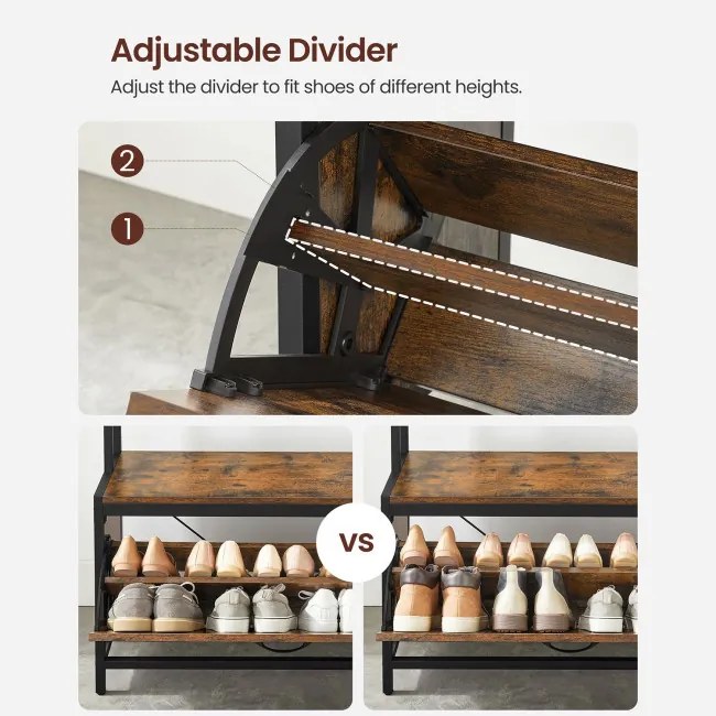 Stojan na kabáty s botníkem HSR405B01