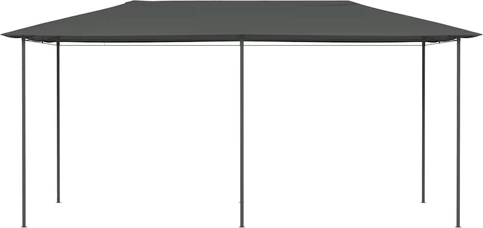 Altán 2,98 x 5,3 x 2,59 m antracitový 160 g/m² 313622