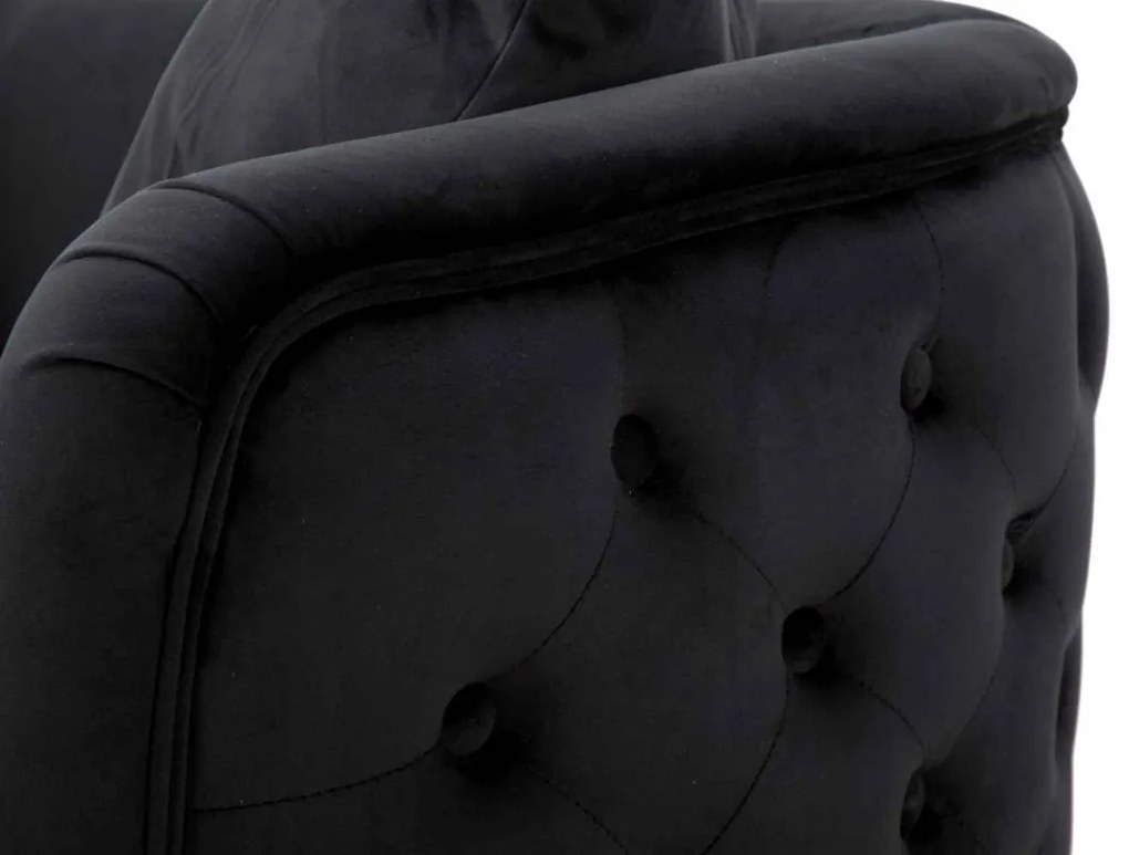 Designová pohovka Pahkakino 127 cm černá