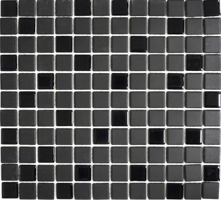 Keramická mozaika CU G70 32,7x30,2 cm černá