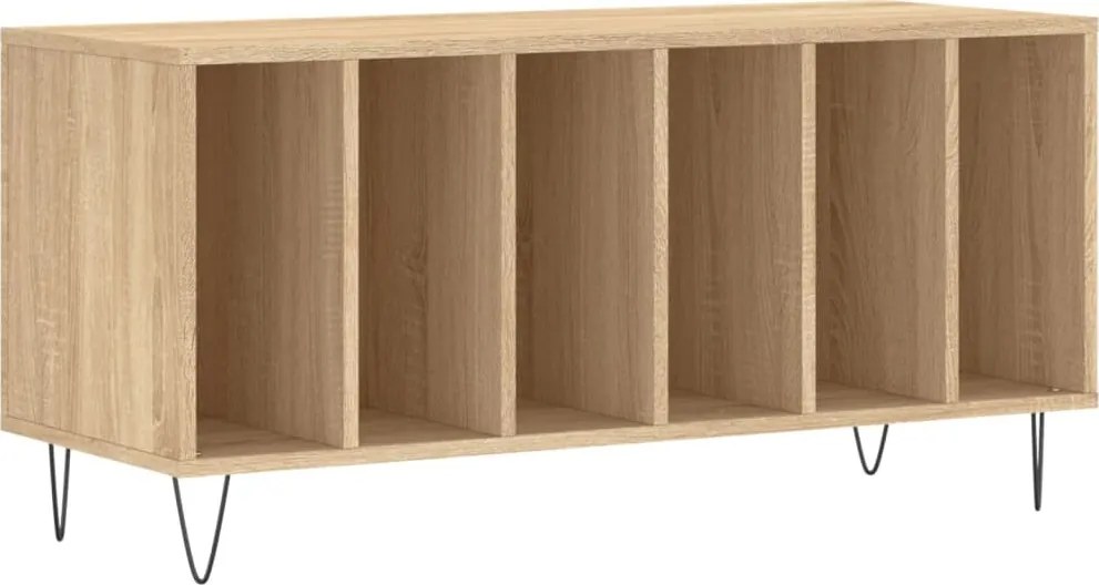 vidaXL Skříňka na LP desky 100x38x48 cm kompozitní dřevo [831754] Barva: dub sonoma