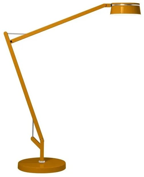 Linealight 8955 Dresscode, žlutá pracovní stolní lampa, 8W LED 3000K