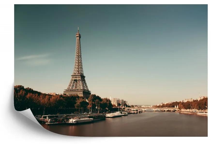 Fototapeta Paříž Eiffelova Věž Strukturální vinyl 460x300