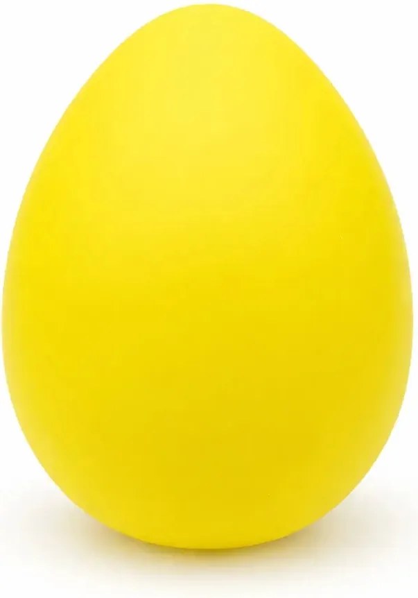 Velikonoční dekorace vajíčko, 30 cm, žluté, plast, venkovní