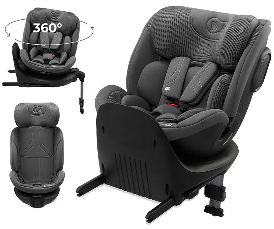 Kinderkraft Autosedačka Xrider 2 i-size  40 - 125 cm Grey