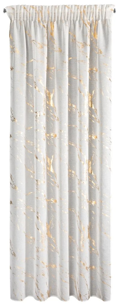 ZÁCLONA NA PÁSCE MOLLY1 140X270 CM VZOROVANÁ