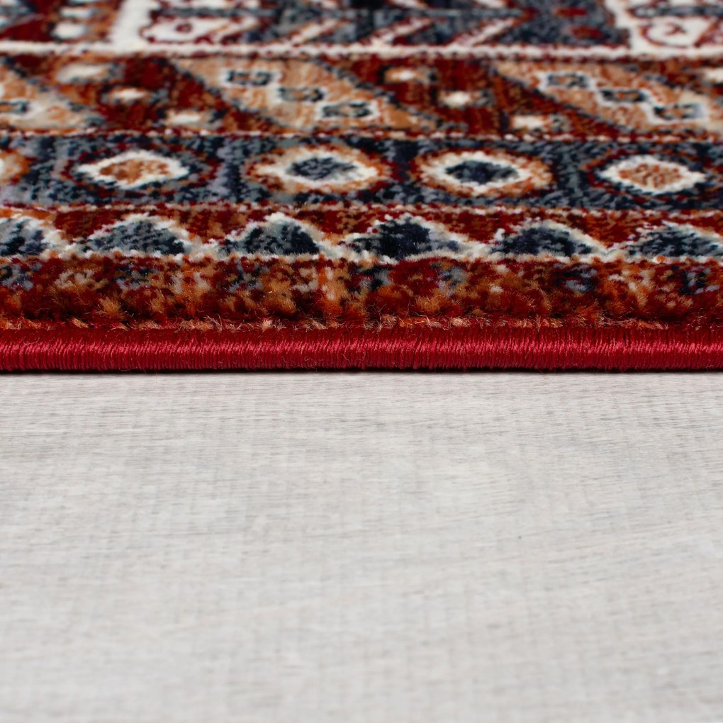 Flair Rugs, Kusový koberec Cooper Babylon Traditional Red, 200x300, červená, ložnice