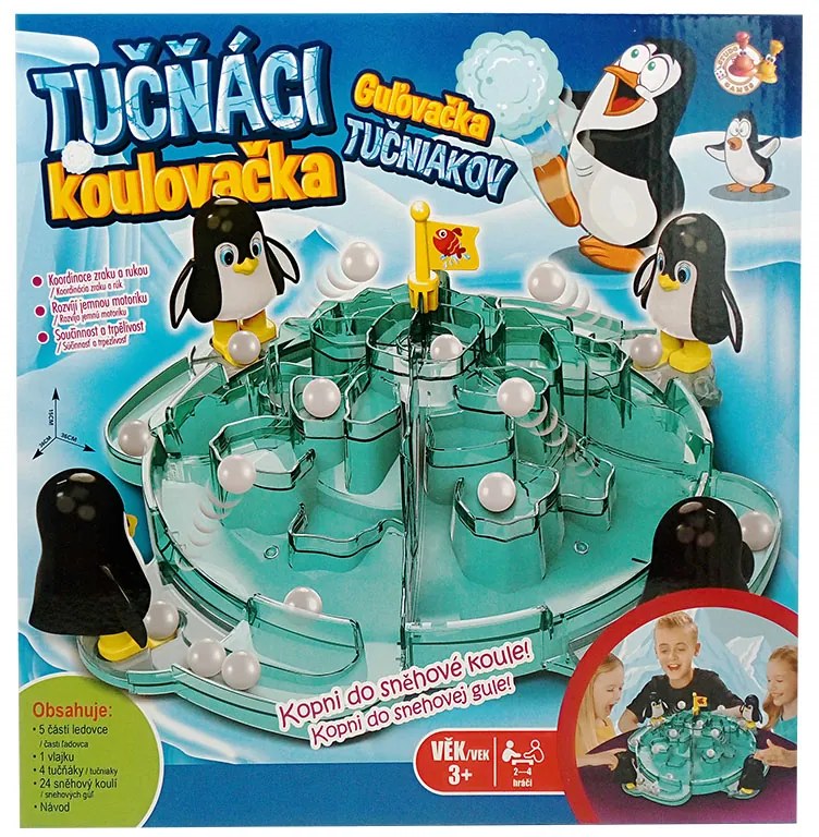 STUDO GAMES - Tučňáci koulovačka