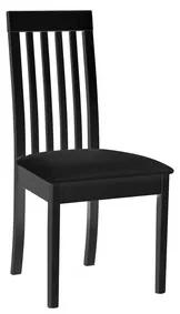 Jídelní židle ROMA 9 Tkanina 10B Černá