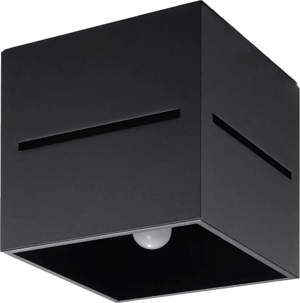 Sollux Lighting Stropní svítidlo LOBO černé