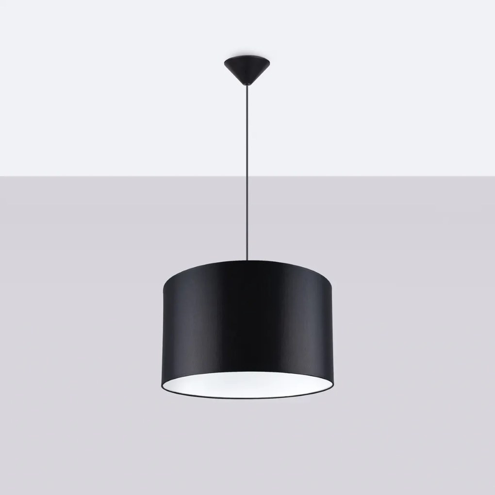 Sollux Lighting Závěsná lampa NOVA 40 černá