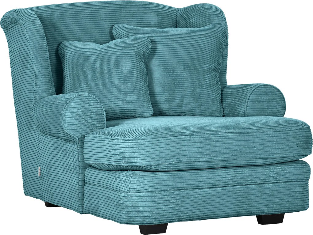 XXXLutz XXL KŘESLO, textil, petrolej Ambia Home - Křesla klasická - 001877089606
