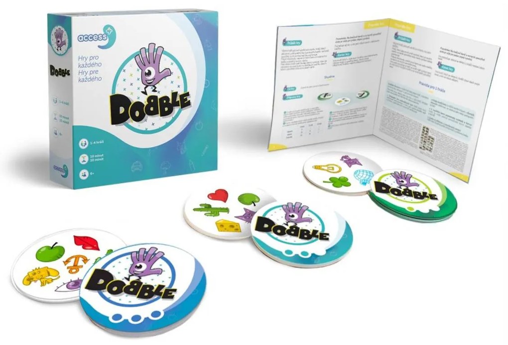 ASMODEE Hra postřehová Dobble Access+ *SPOLEČENSKÉ HRY* asacsdob01c
