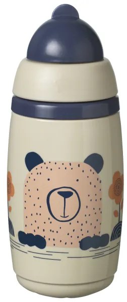 Tommee Tippee Netekoucí termohrnek Superstar s brčkem 266 ml 12 m+ Grey