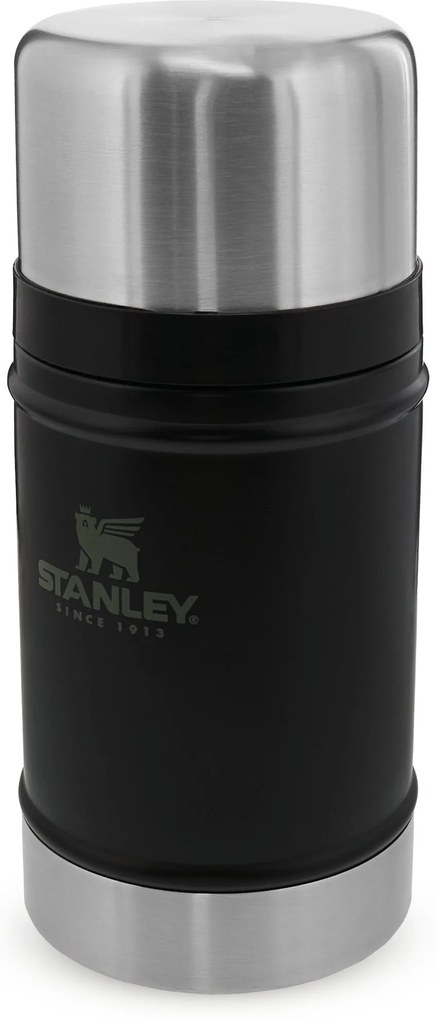 Stanley termoska classic series jídelní 700ml černá mat