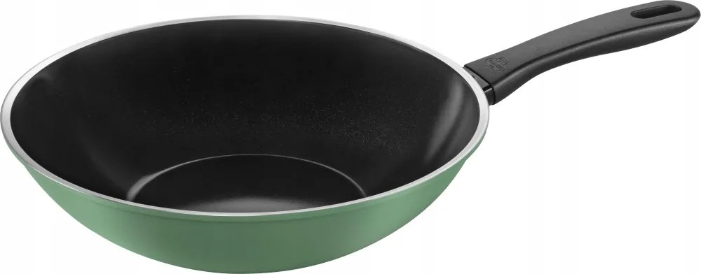 Pánev wok keramická nepřilnavá zelená Ballarini Caprera 28 cm K3