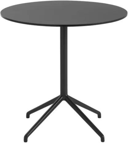 Muuto Stolek Still Café Table Ø75 x 73 cm, black