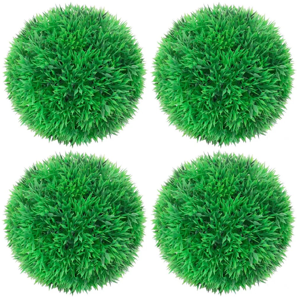 Umělé buxus koule 4 ks 12 cm 315477
