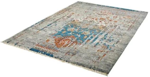 Obsession koberce Kusový koberec Laos 453 BLUE ROZMĚR: 80x235