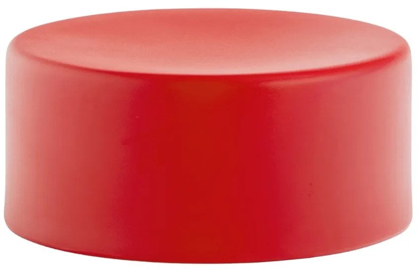 OnaDnes -20% Pedrali Červený kulatý plastový taburet Wow 470 O 66 cm