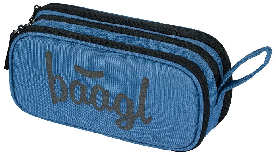 BAAGL Studentský penál etue Ocean Blue