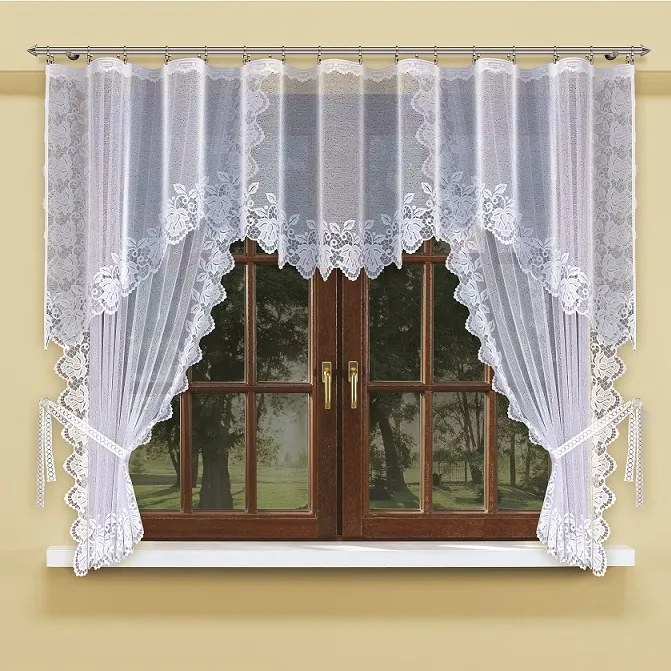 Záclona kusová Giuliana 90 x 300 cm plus 2 x 170 x 145 cm