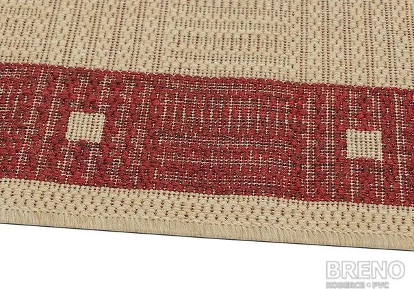 Breno Kusový koberec SISALO 879/J84 Red, 160x235 cm, Vícebarevné/Červená