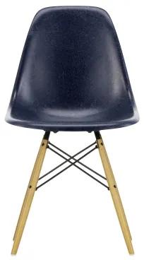 Eames Fiberglass chair DSW javor námořní modrá Vitra