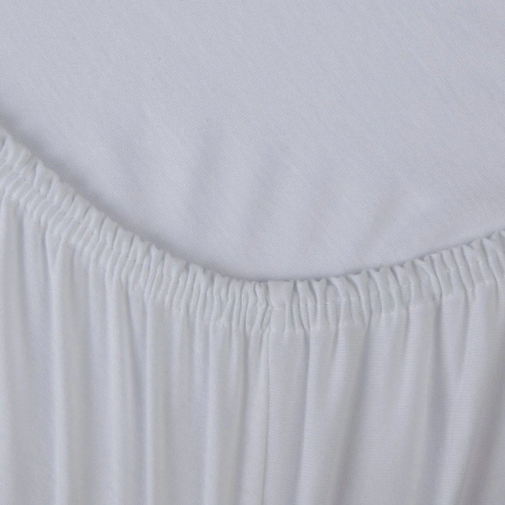 JERSEY PROSTĚRADLO 200X220 CM, VÝŠKA 30 CM BÍLÉ