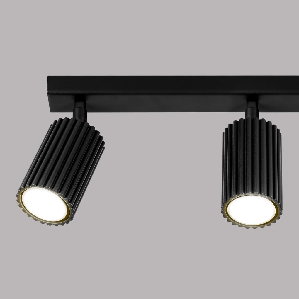 Sollux Lighting Stropní svítidlo KARBON 3L černé