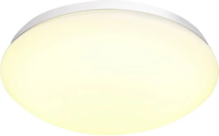 LA 1002020 LIPSY 30 Dome, LED, venkovní nástěnné a stropní nástavbové svítidlo, bílá, IP44, 3000/4000K - BIG WHITE (SLV)