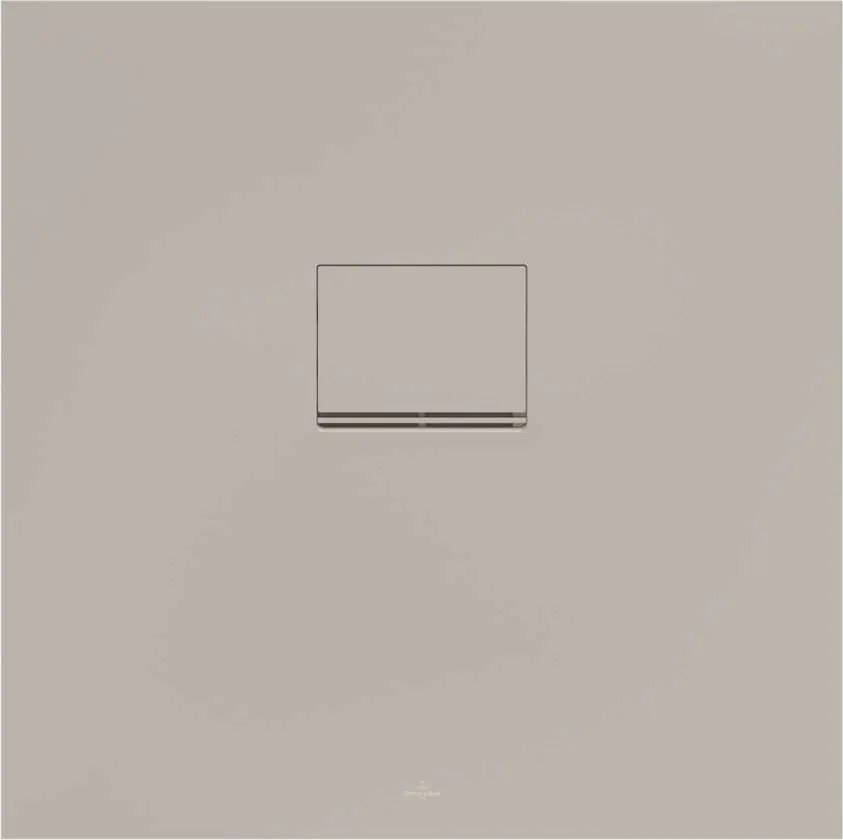 Villeroy & Boch Squaro Infinity - Sprchová vanička, 80x80 cm, Almond UDQ8080SQI1IV-AL