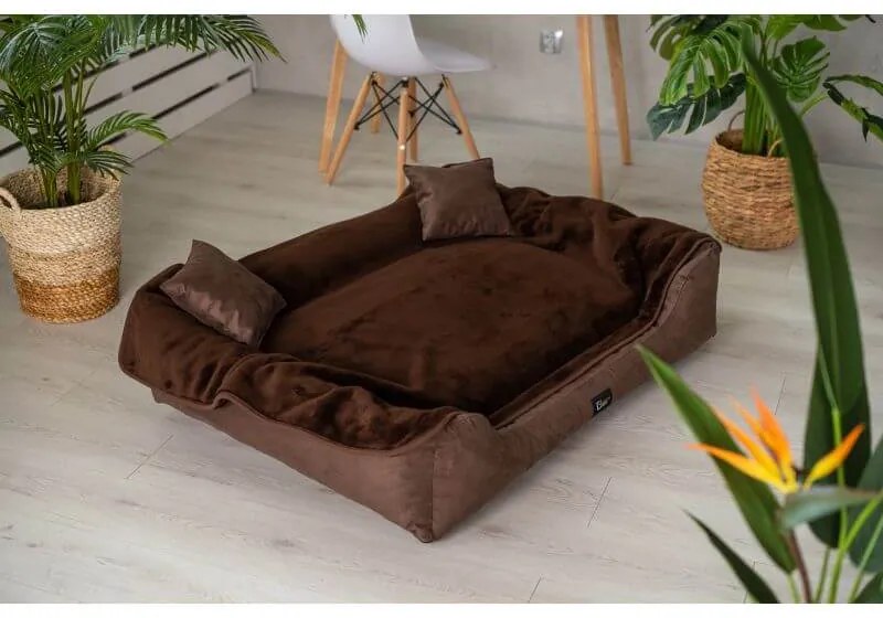 Bestent Pelíšek pro psa 130x100cm Brown Honey XXL