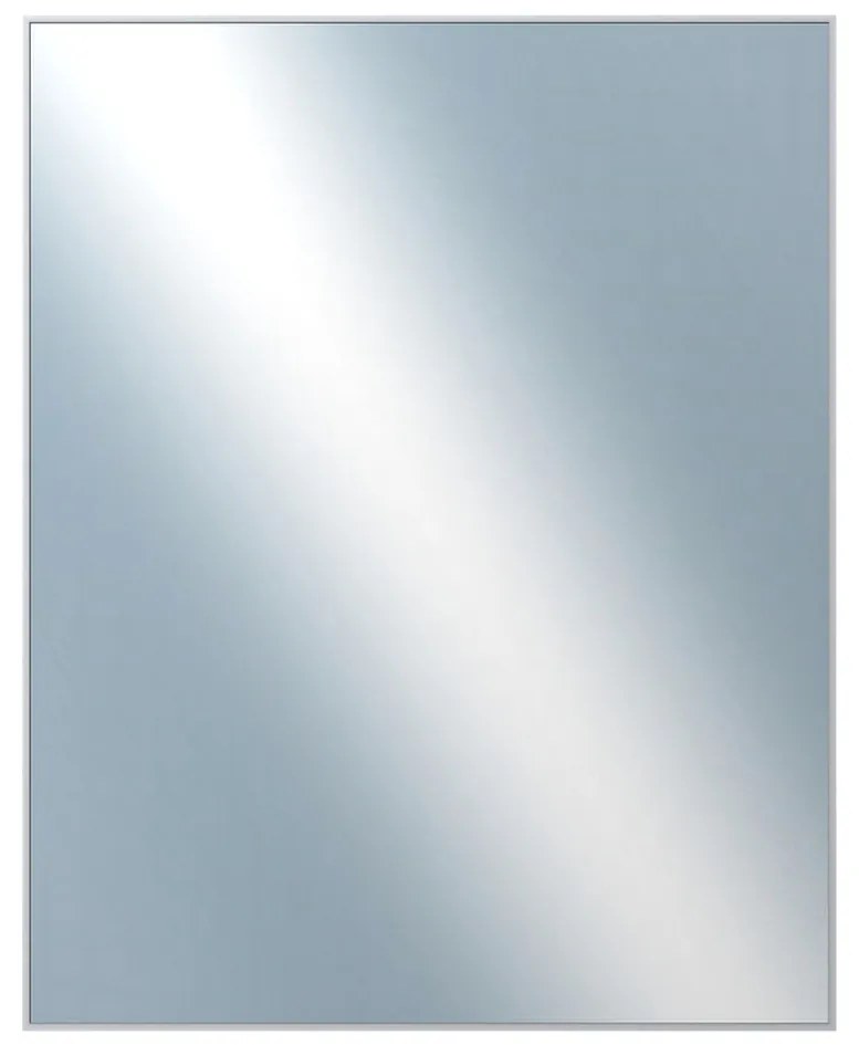 DANTIK - Zarámované zrcadlo - rozměr s rámem cca 80x100 cm z lišty Hliník stříbrná | P01-004 (7001004)