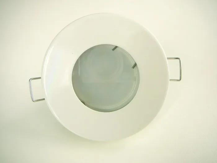 T-LED LED stropní svítidlo do koupelny IP44 5W 230V bílé Barva světla: Teplá bílá 104341_1685