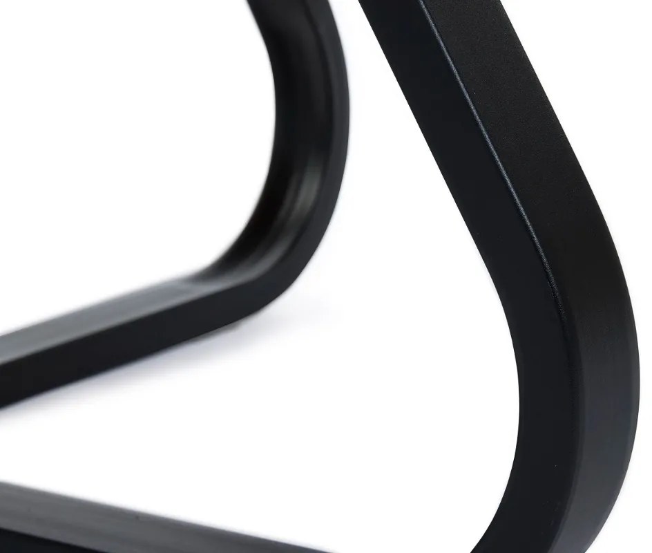 Designový konferenční stolek Valenzuela 80 cm vzor dub