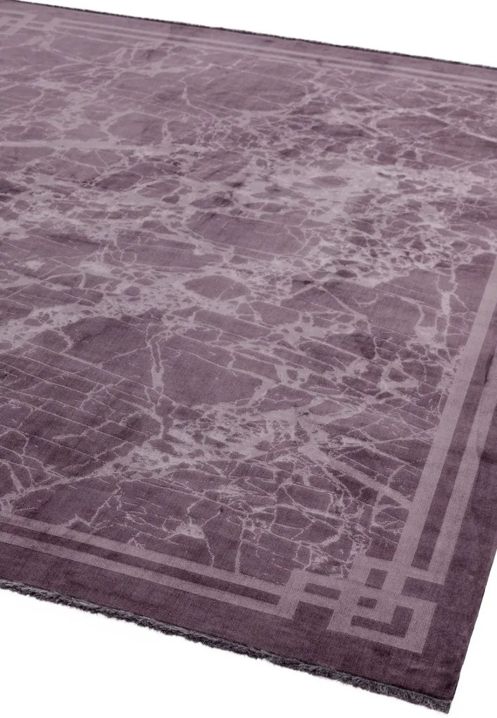 Fialový koberec Volti Border Purple Rozměry: 120x180 cm