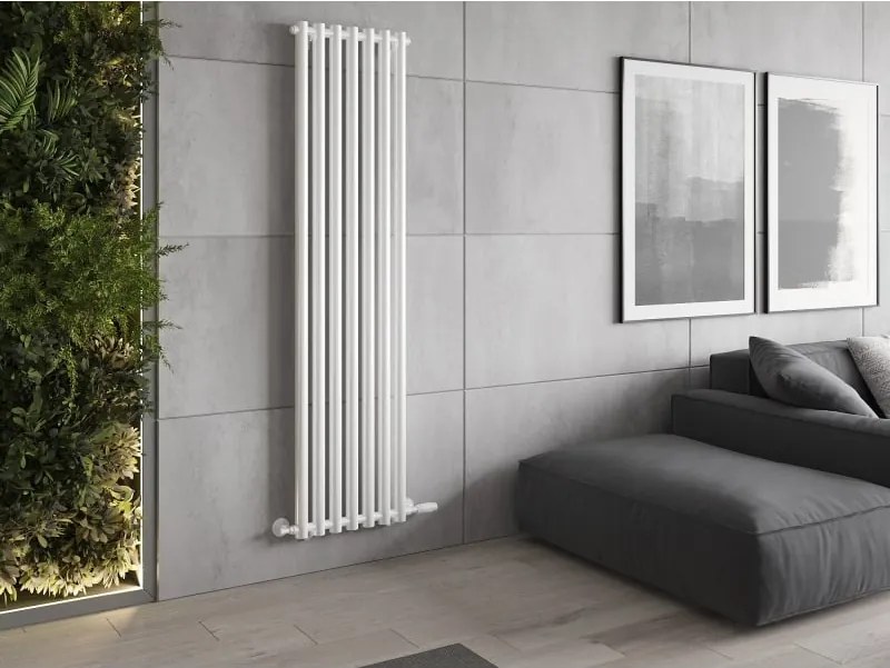 Mexen Texas dekorativní radiátor 1800 x 460 mm, 965 W, bílý - W203-1800-460-00-20