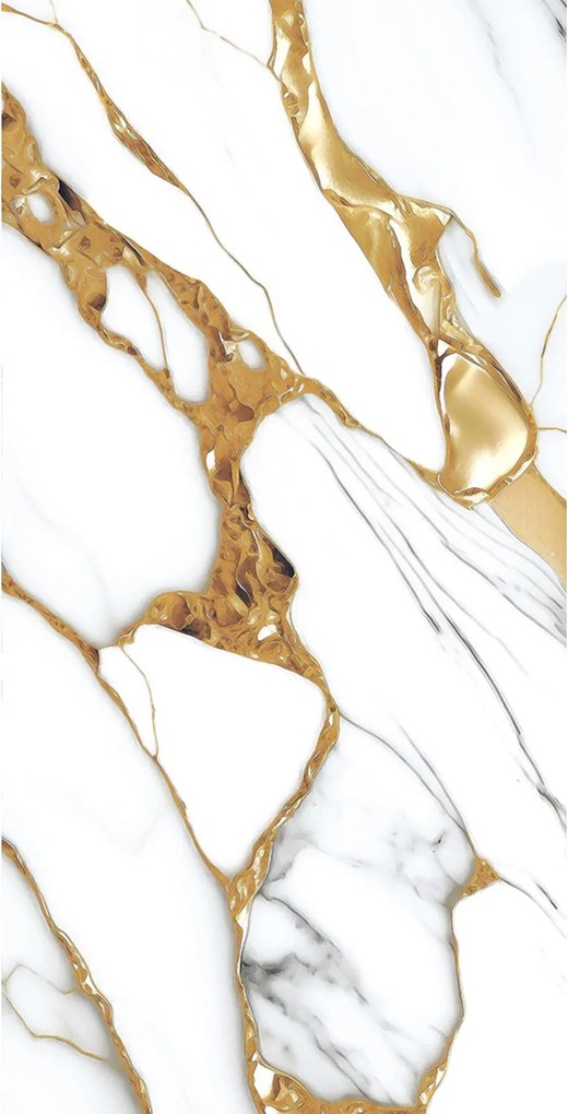 Gold Dlažba Marvel Calacatta 60 x 120 cm