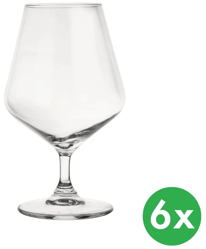 Sklenice na brandy 0,35 l, 6 ks