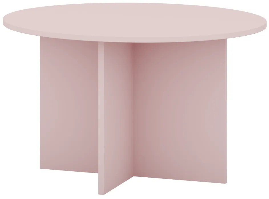 Konferenční stolek Phoebe 01 84 cm růžový