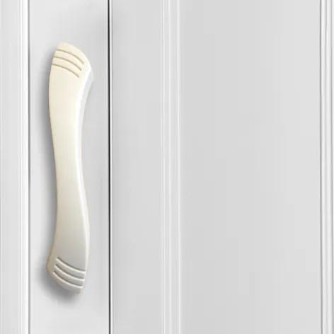 STANDOM - Shrnovací dveře ST3A Bílá 92,5 cm