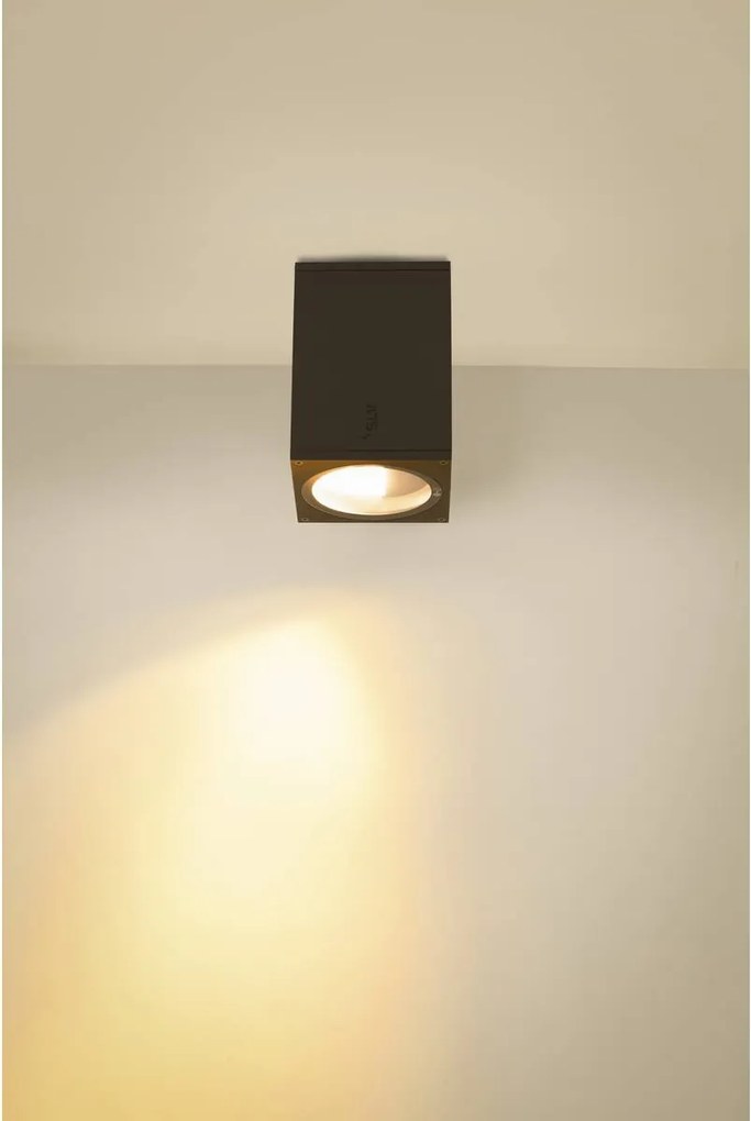 LA 1003421 ENOLA SQUARE M Outdoor, stropní LED svítidlo, antracitové - BIG WHITE (SLV)