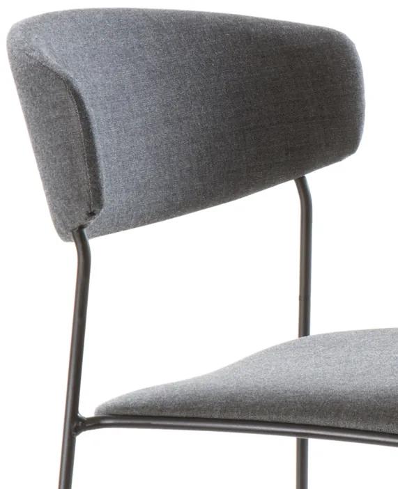 Fornasarig - Barová židle vysoká WOLFGANG čalouněná