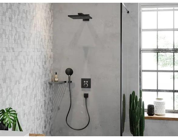 Hansgrohe Raindance Select S Ruční sprcha 12,5 cm, černá mat 26530670