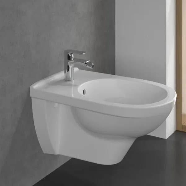 Villeroy & Boch TVB10420111061 - Bidetová baterie + výpusť O.NOVO lesklý chrom